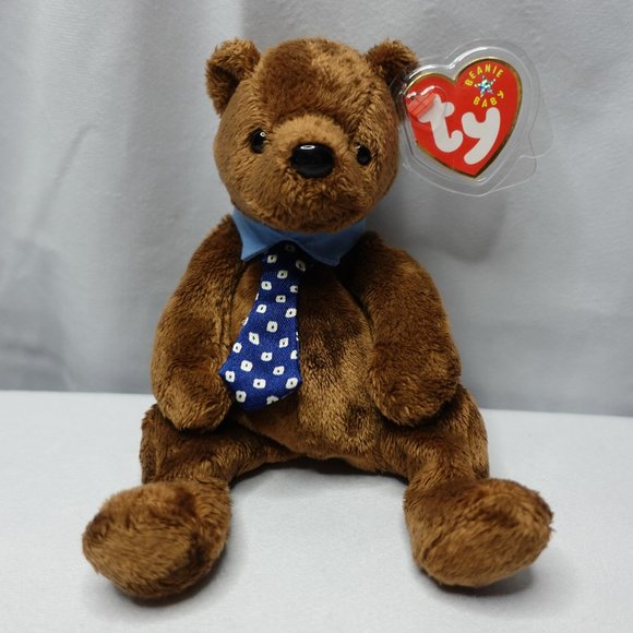 Ty | Toys | Vintage Ty Beanie Babies Hero Bear Style 435 | Poshmark